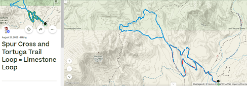 Tortuga Limestone Loops Day Hike